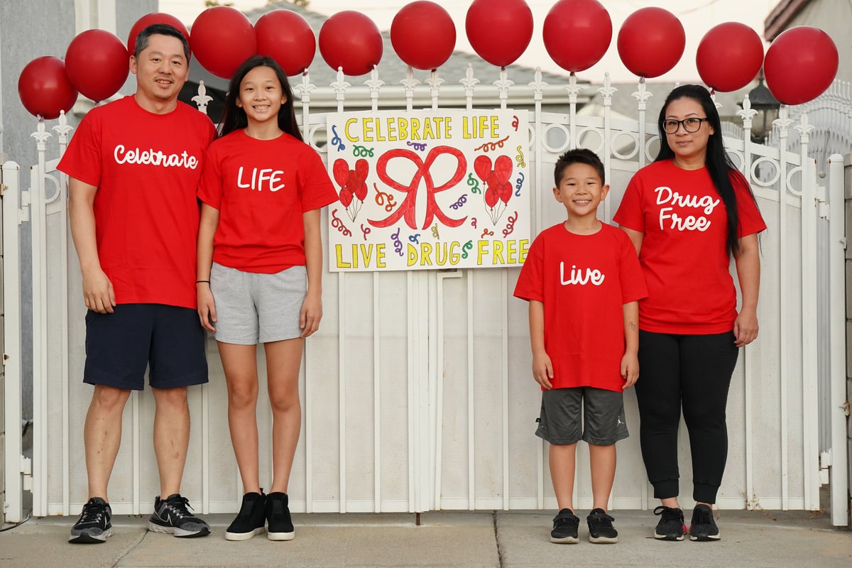 Topics: red ribbon week light up red